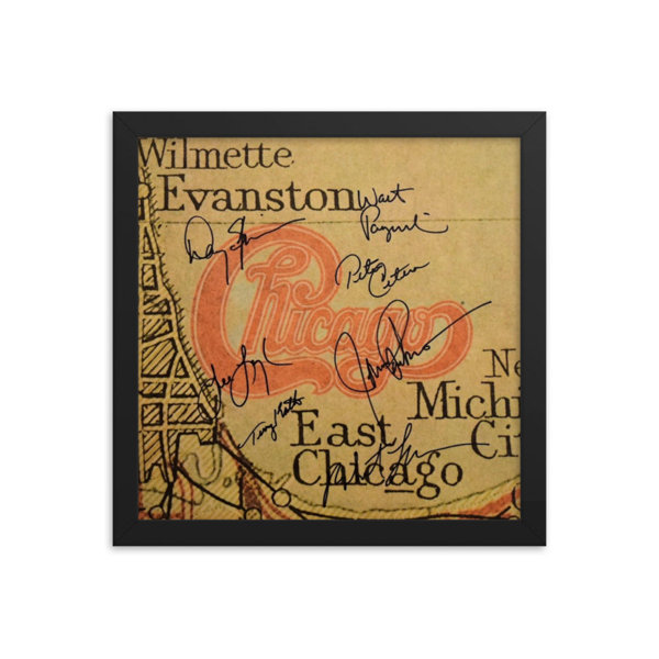 Trinx Chicago Chicago XI Signed Album Cover | Wayfair