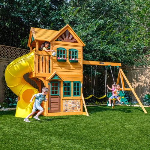 Wayfair | Swing Sets & Playsets You'll Love in 2023