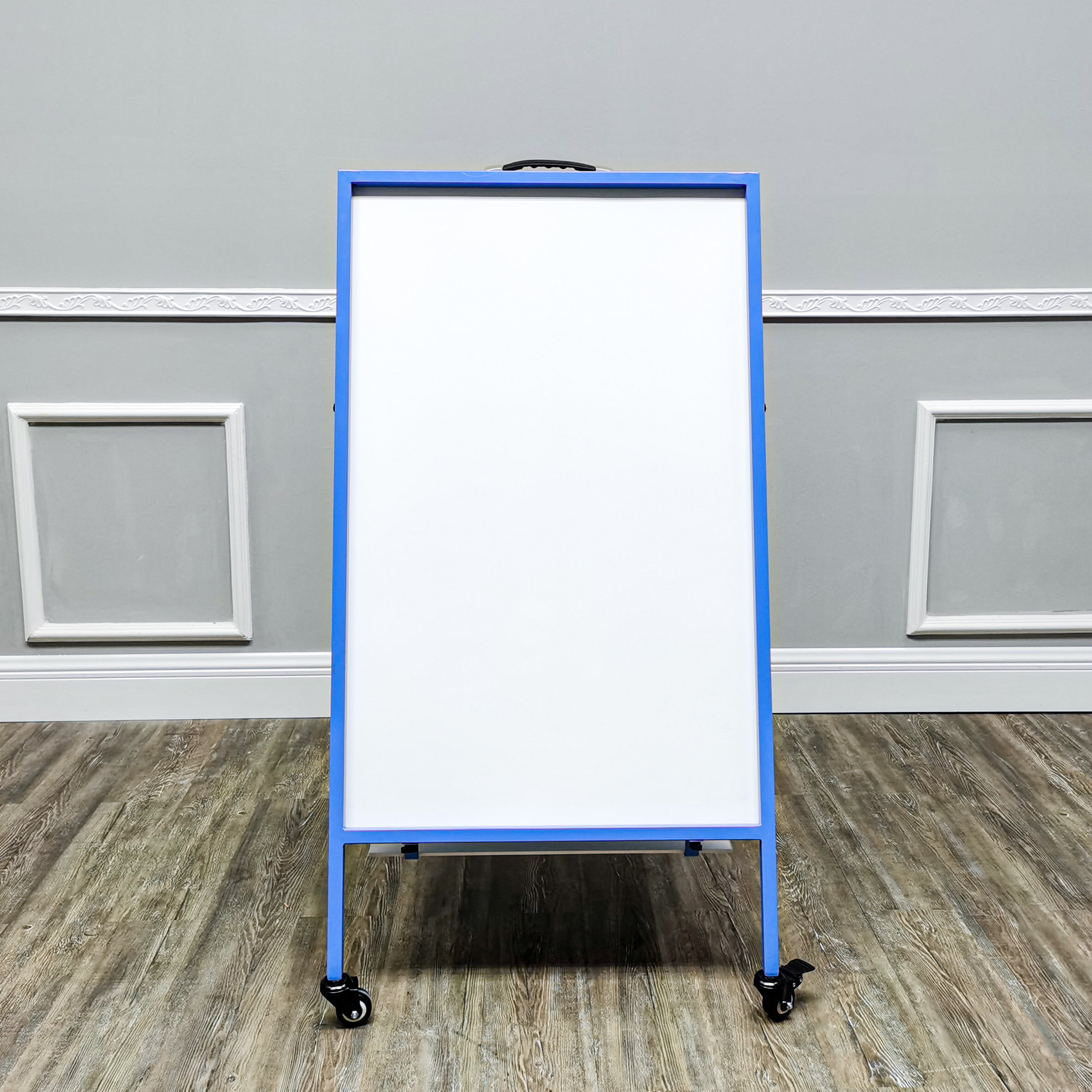 FixtureDisplays Double-Sided Easel with Dry Erase Magnetic Surfaces ...
