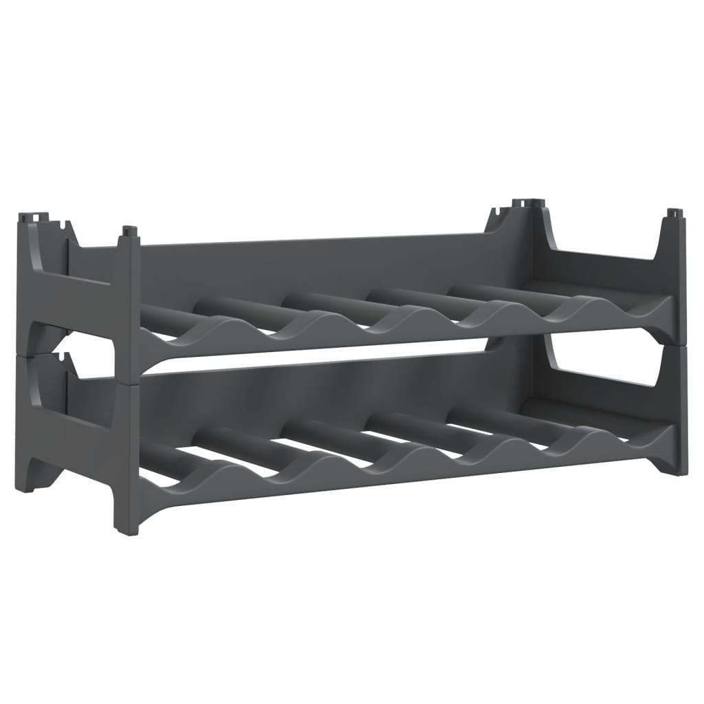 Prep & Savour Wine Rack For 12 Bottles PP Stackable | Wayfair