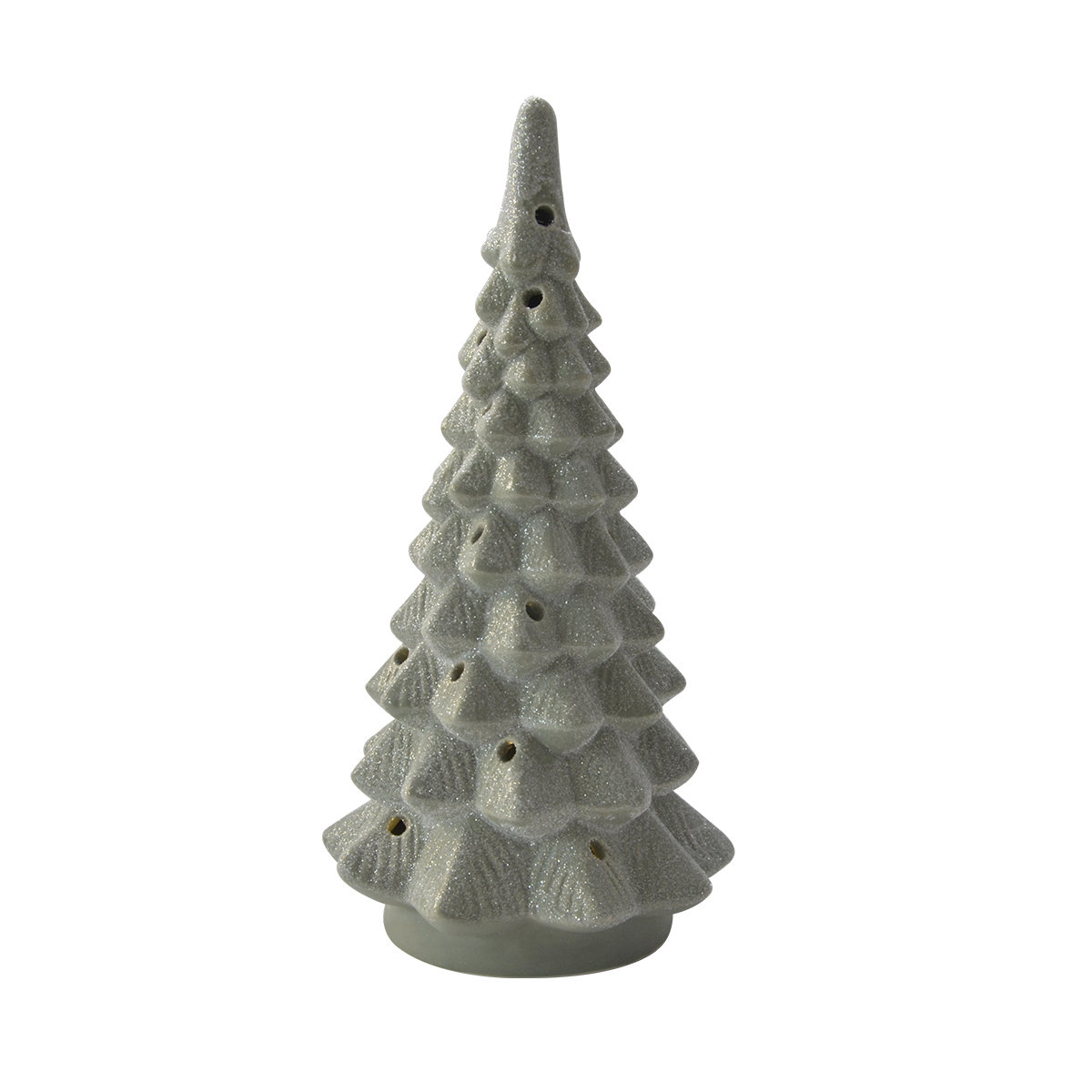 The Holiday Aisle® Ceramic 11" LED Muted Christmas Tree - Wayfair Canada