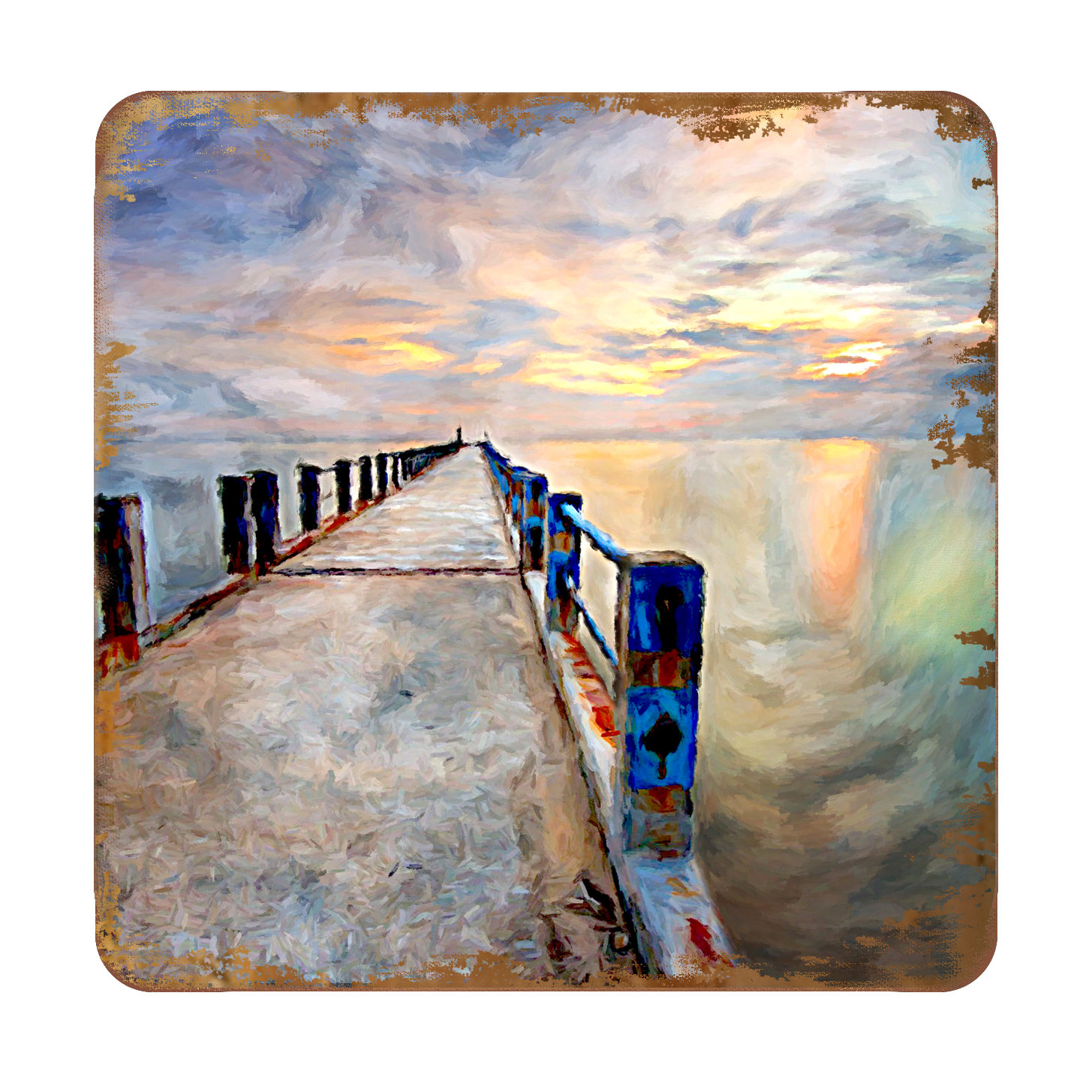 Rosecliff Heights Pier Coaster | Wayfair