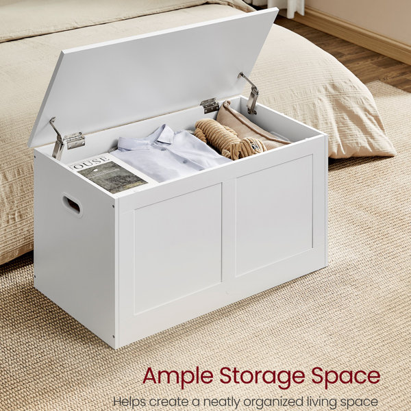 Gracie Oaks Storage Trunk With 2 Safety Hinges & Reviews | Wayfair