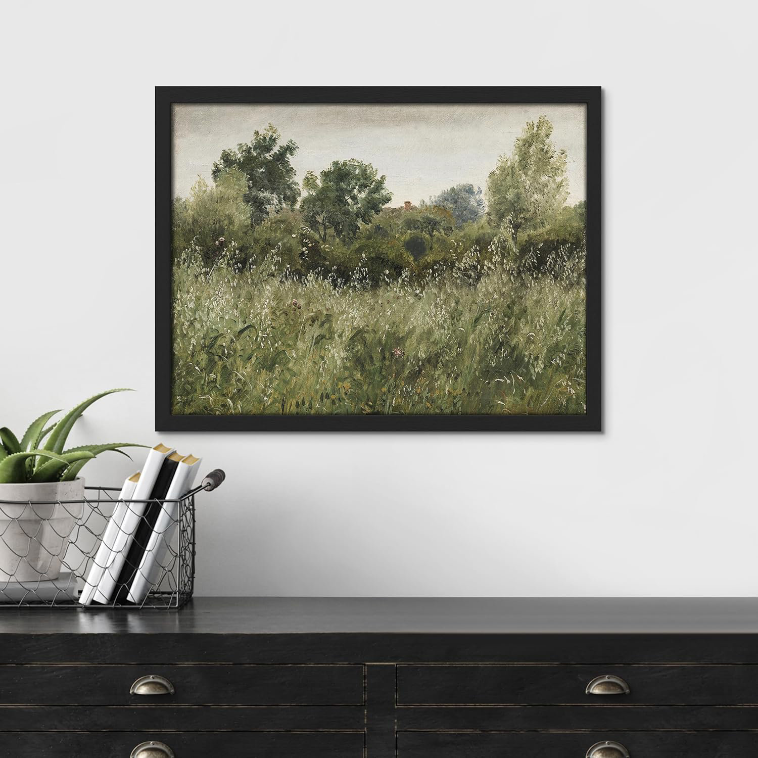 SIGNLEADER " Grassland Countryside Wall Art Natural Landscape Farmhouse ...