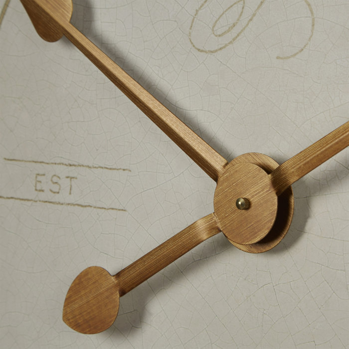 Greyleigh™ Vernice Wall Clock & Reviews | Wayfair