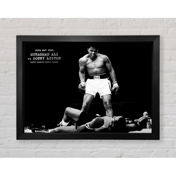 Bright Star Muhammad Ali Mighty Fist - Single Picture Frame Art Prints ...