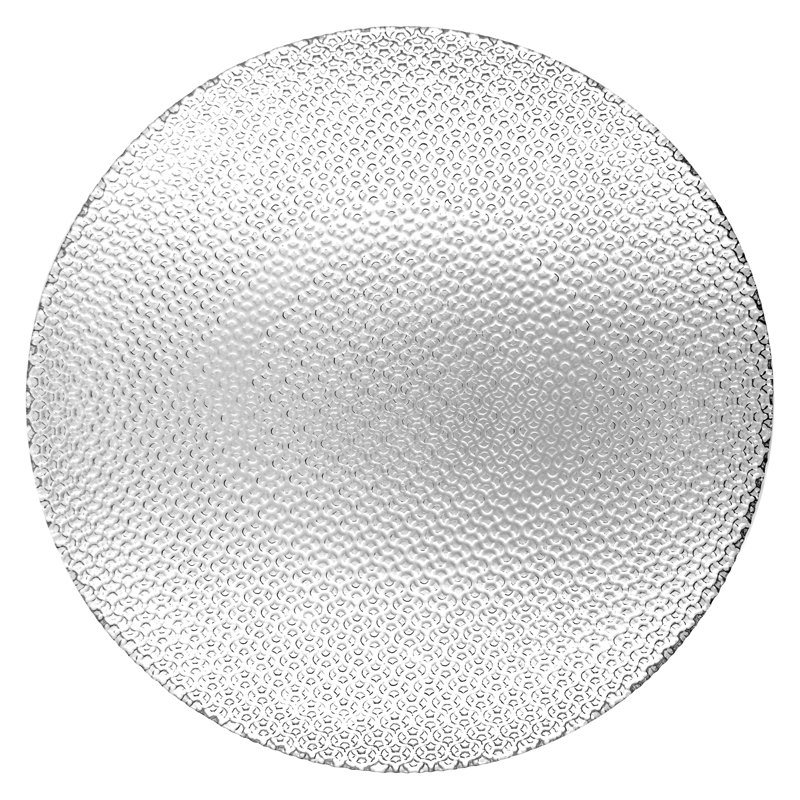 Wrought Studio™ Madellyne Glass Dinner Plate | Wayfair