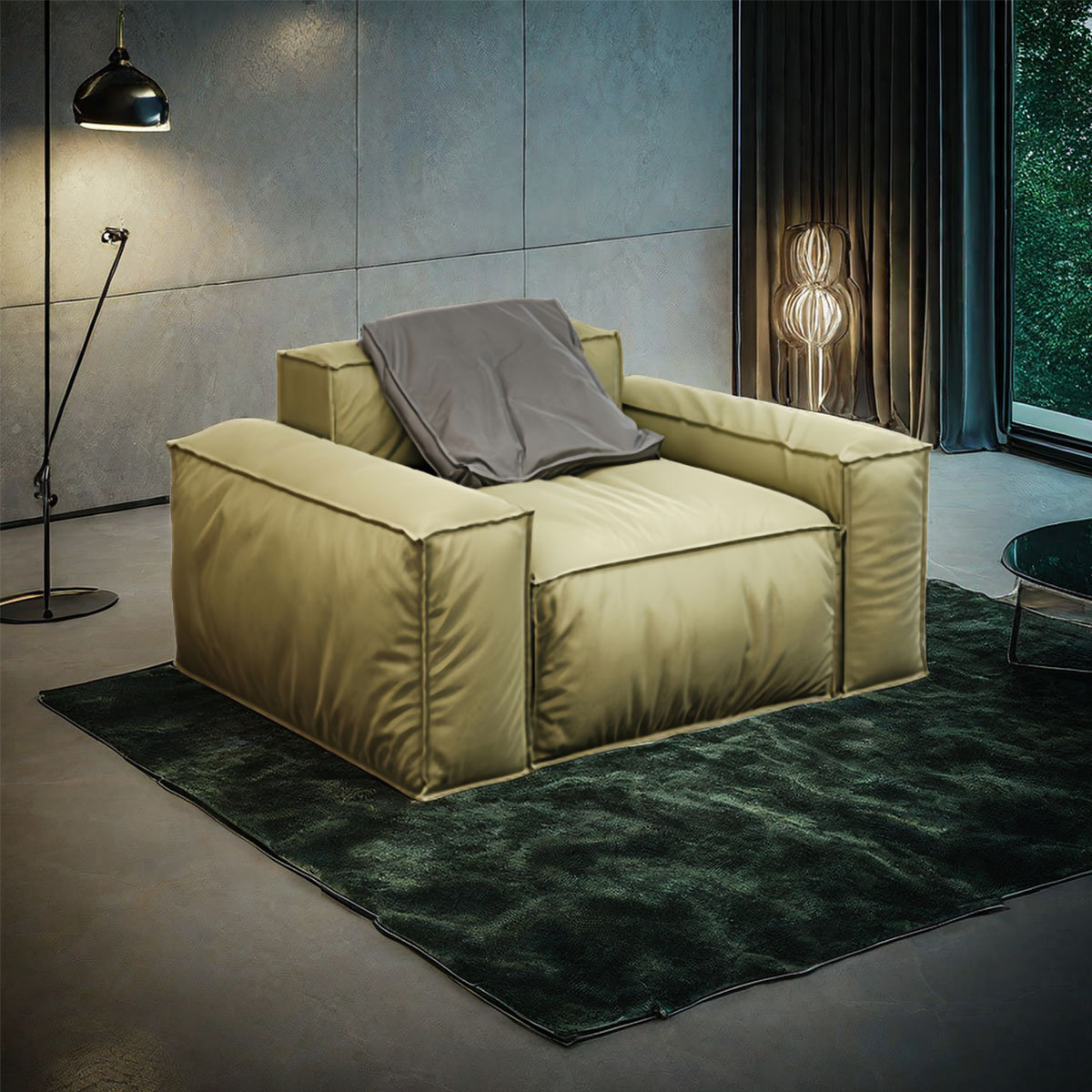 Lifton Modern light luxury living room minimalist sofa - Wayfair Canada