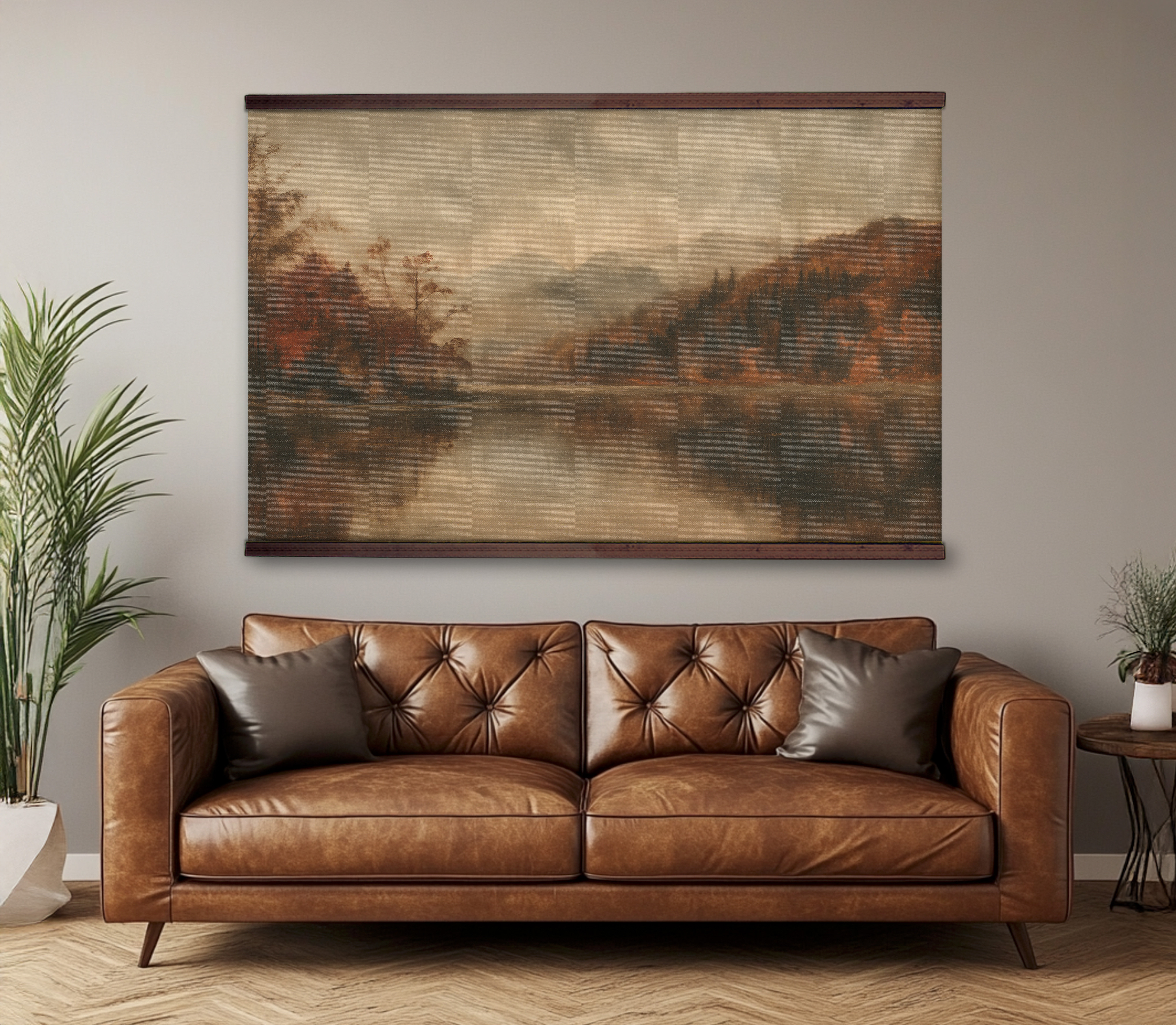 ART TERRITORY Extra Large Vintage Landscape Tapestry Wall Hanging ...