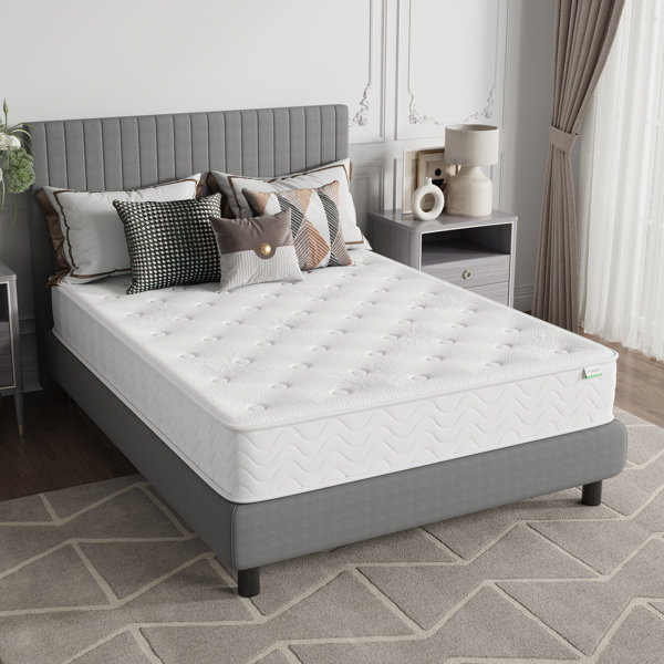 White Noise Taron 23cm Memory Foam Pocket Sprung Mattress & Reviews ...