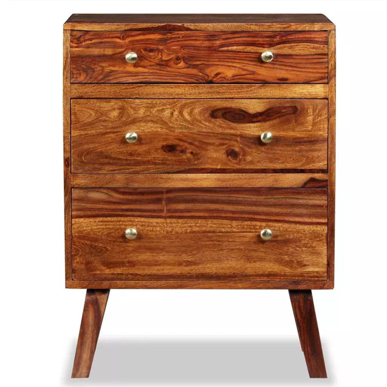 Union Rustic Natalie Solid Wood Bedside Table | Wayfair.co.uk