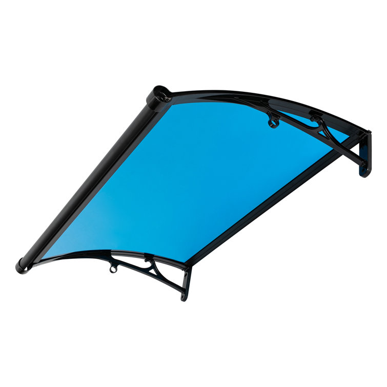 DENFER 40.15'' W x 9.25'' D Polycarbonate Cover Retractable Door ...