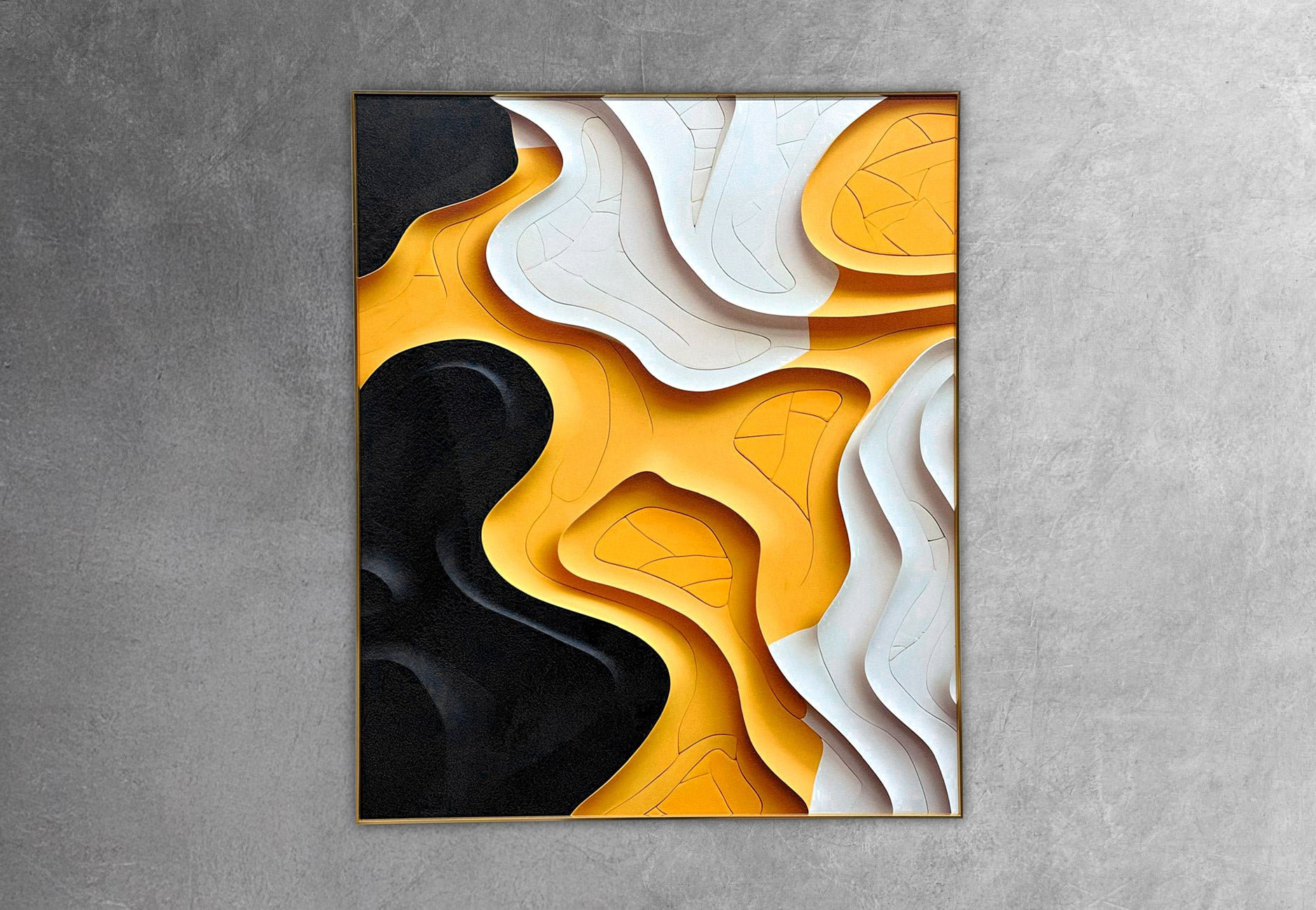 Trinx Abstract Layer Artwork - Aivaras with Fluid Layers - 3D Effect ...