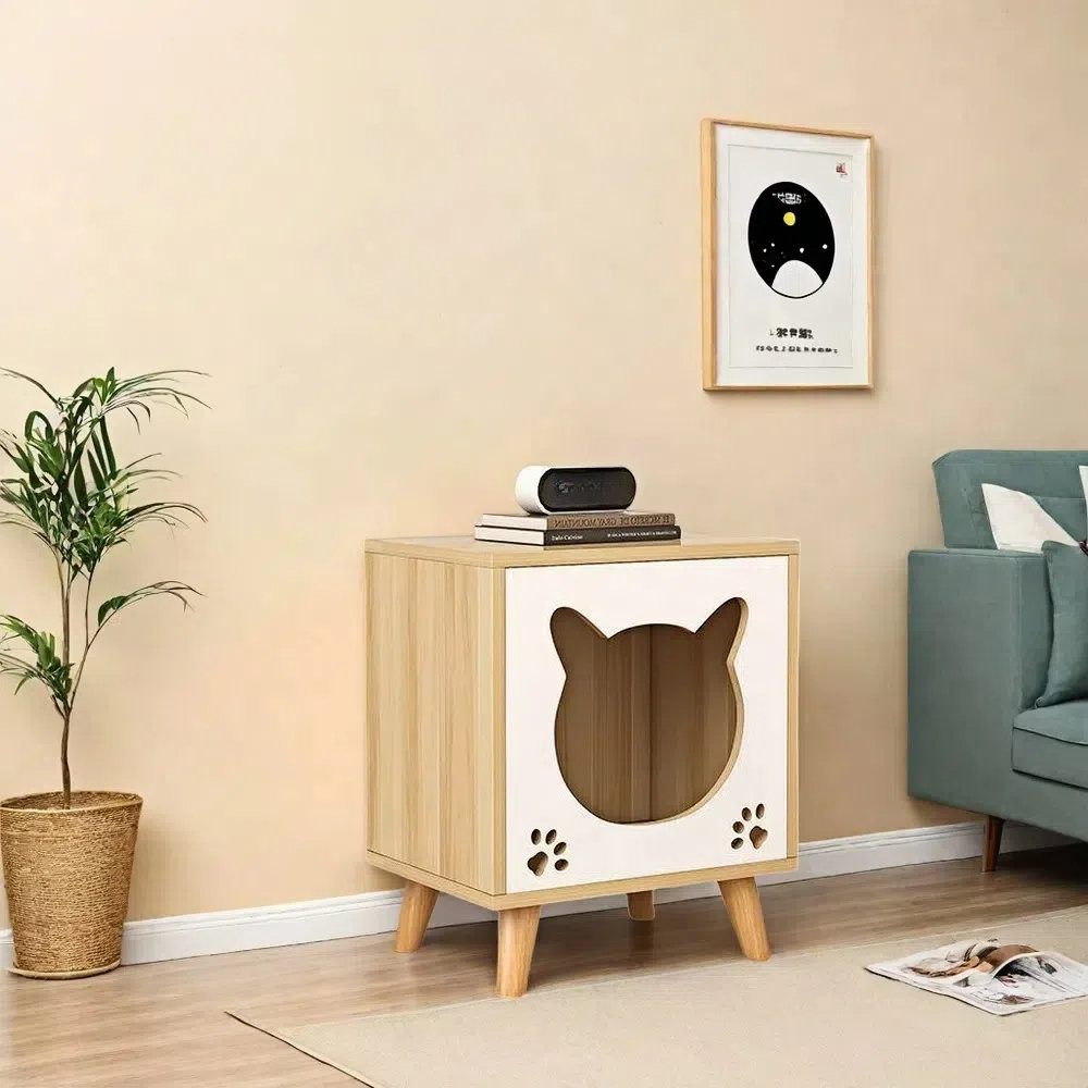 AWORET Modern Minimalist Cat House Side Table - Wayfair Canada