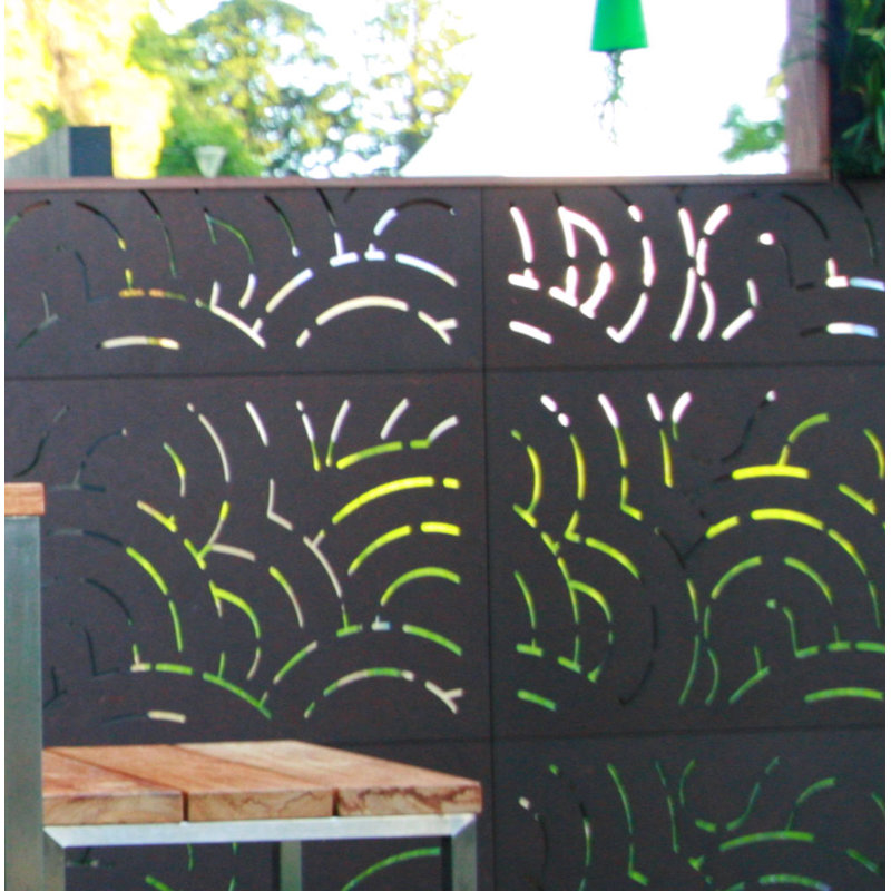 OUTDECO 4 ft. H x 2 ft. W Cumulus Fence Panel & Reviews | Wayfair