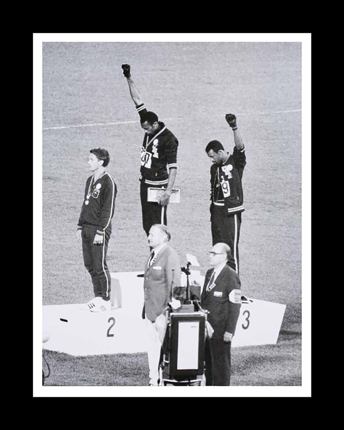 Winston Porter Mexico Olympics 1968 Black Power Salute - Picture Frame ...