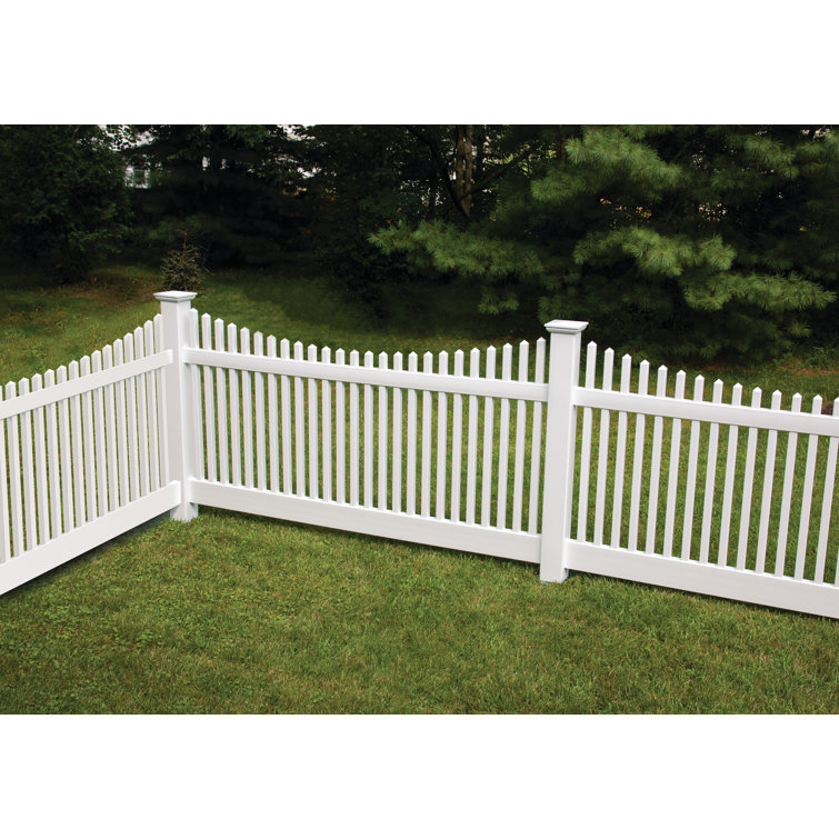 Barrette Outdoor Living 5 in. W x 5 in. D x 84 in. H Classic Picket ...