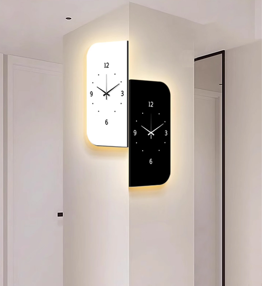 Stella Trek Crystal Porcelain Free Form Wall Clocks E | Wayfair