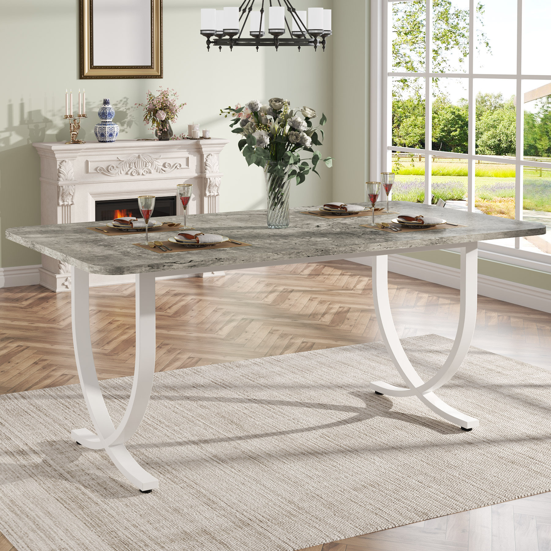 Mercer41 Julianah Dining Table & Reviews | Wayfair
