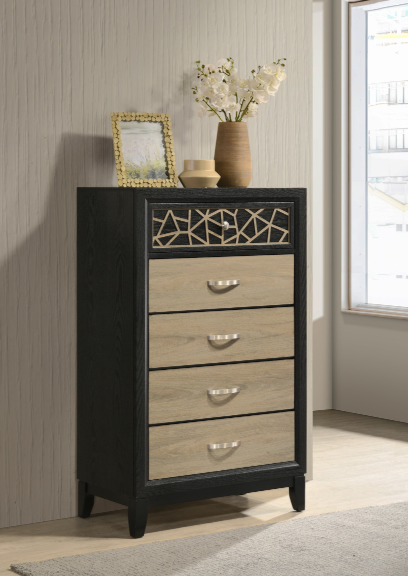 Red Barrel Studio® Anneisha Modern & Contemporary Chest Made With Wood ...