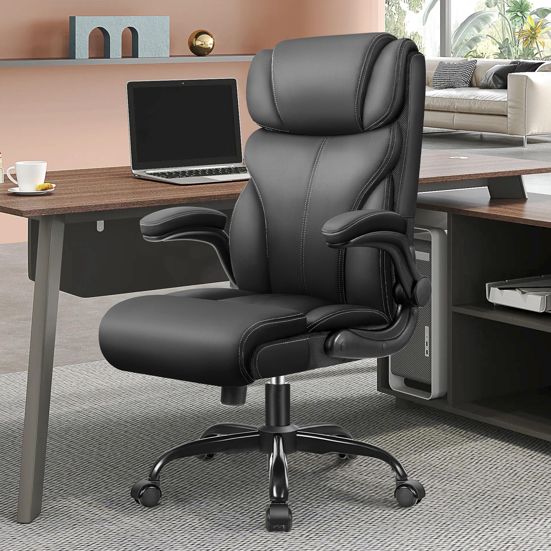 KERDOM Ashendon Ergonomic Executive Chair with Headrest & Reviews | Wayfair