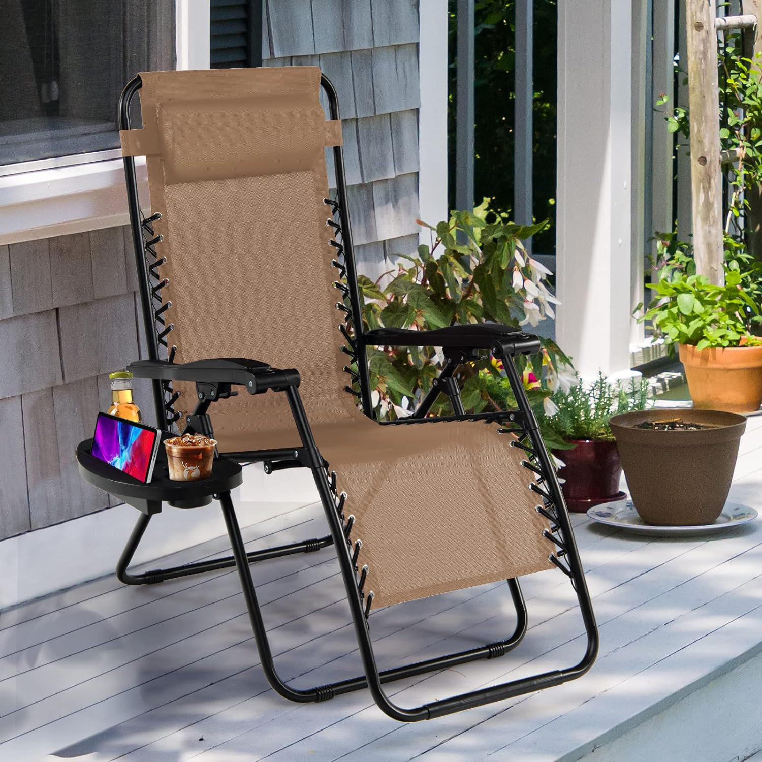 Arlmont & Co. Tannia Folding Recliner Chair | Wayfair