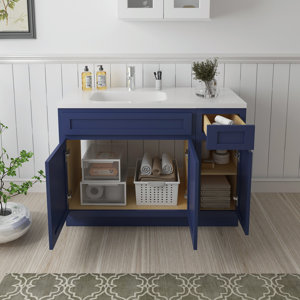 Home Beyond 45 Single Bathroom Vanity Base Only | Wayfair