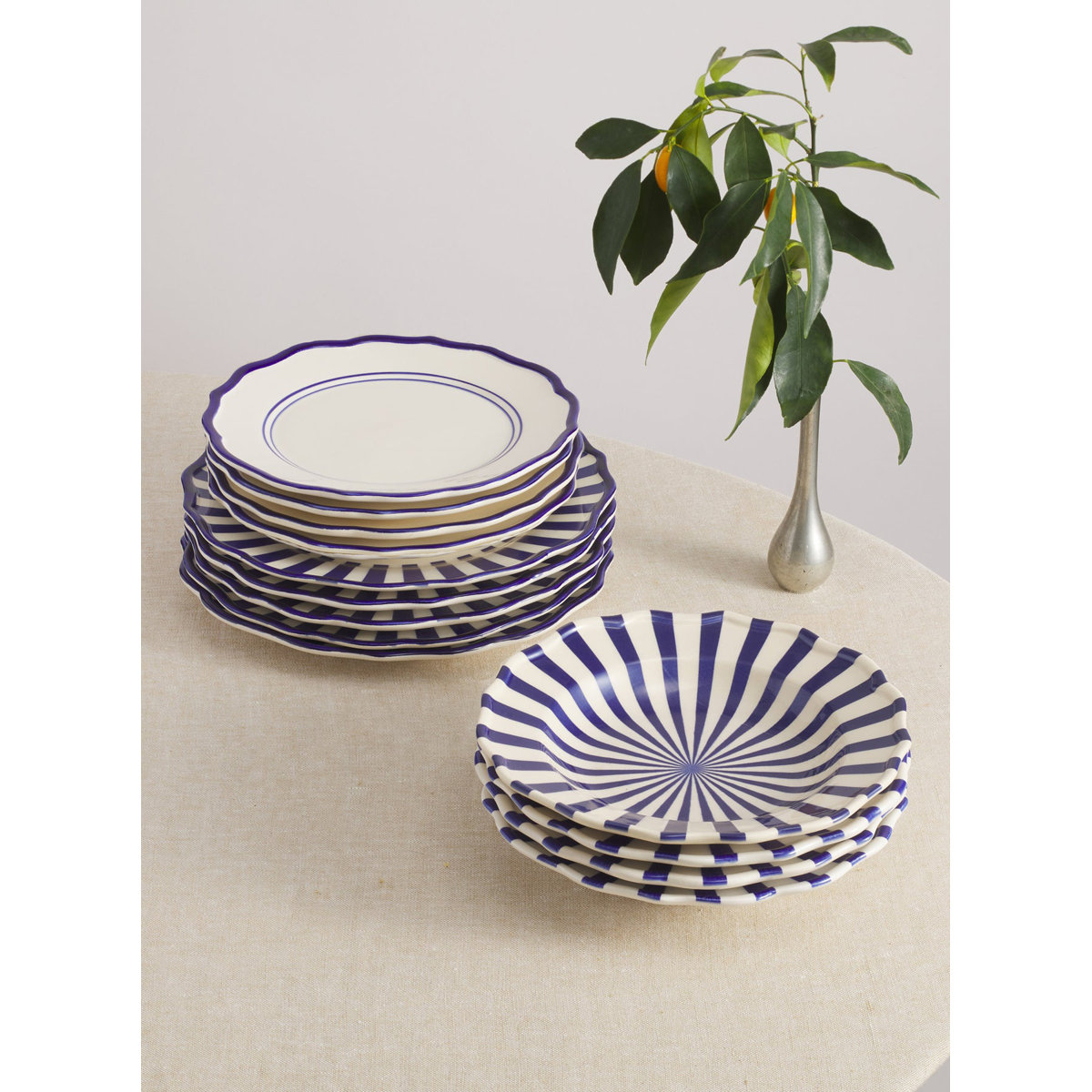 Maison Madison Dinnerware Set With Pasta Bowl | Perigold