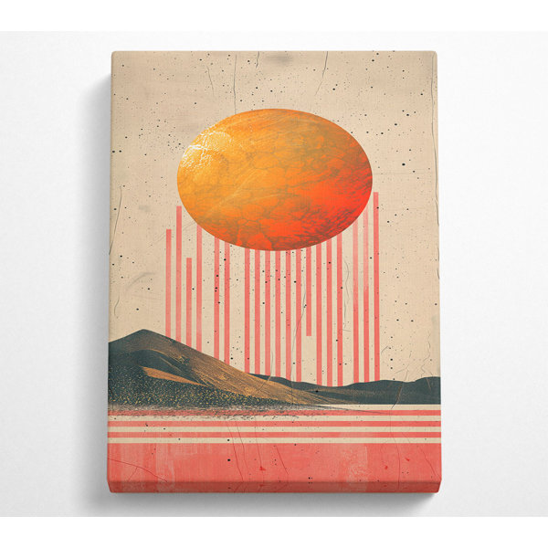 ClassicLiving Pouring Sun - No Frame Kunstdrucke auf Leinwand | Wayfair.de