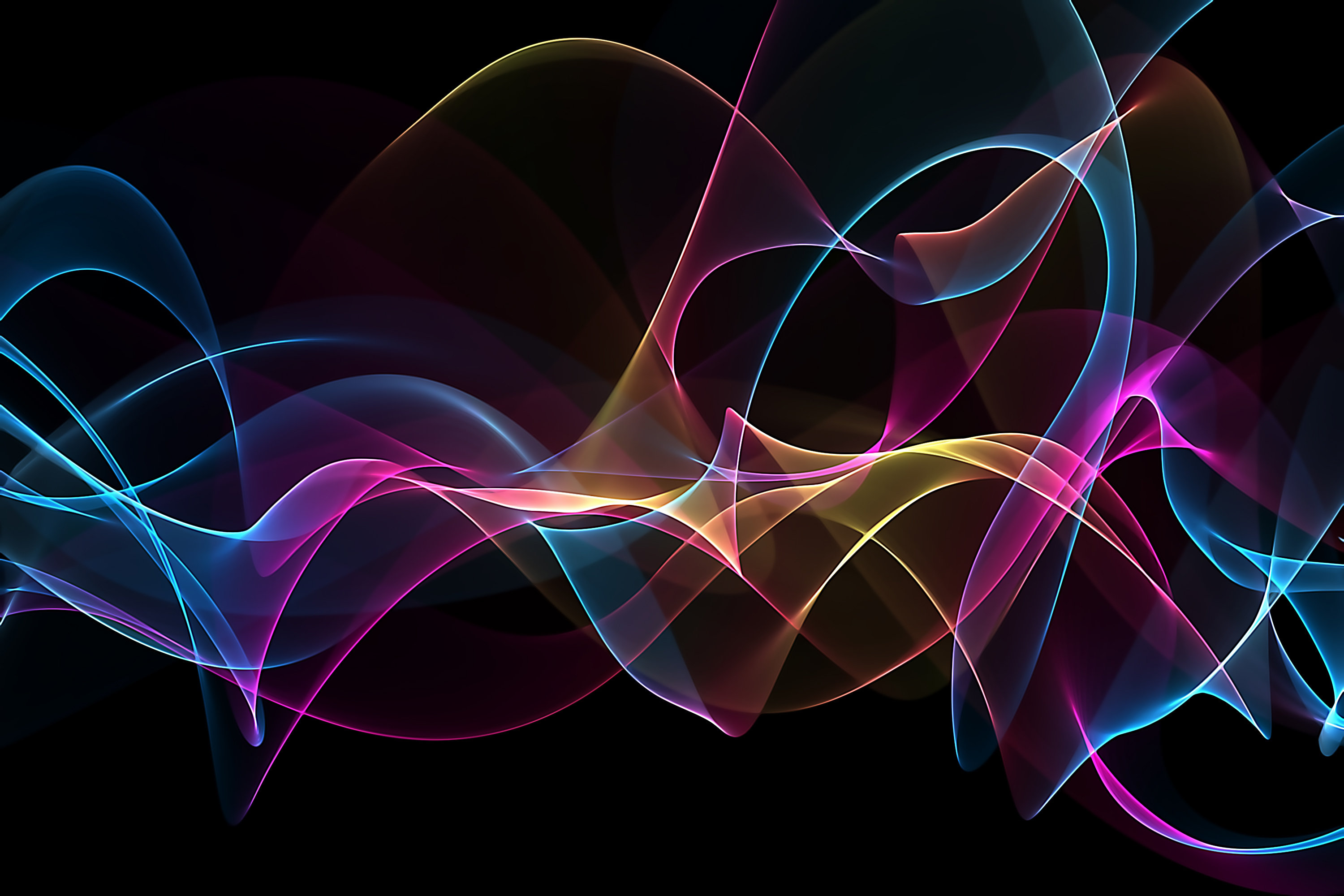 Orren Ellis Tildi Abstract Colorful Background On Canvas Graphic Art ...