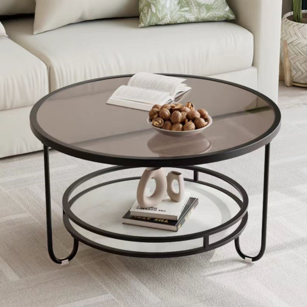 Mercer41 Double Round Coffee Table | Wayfair