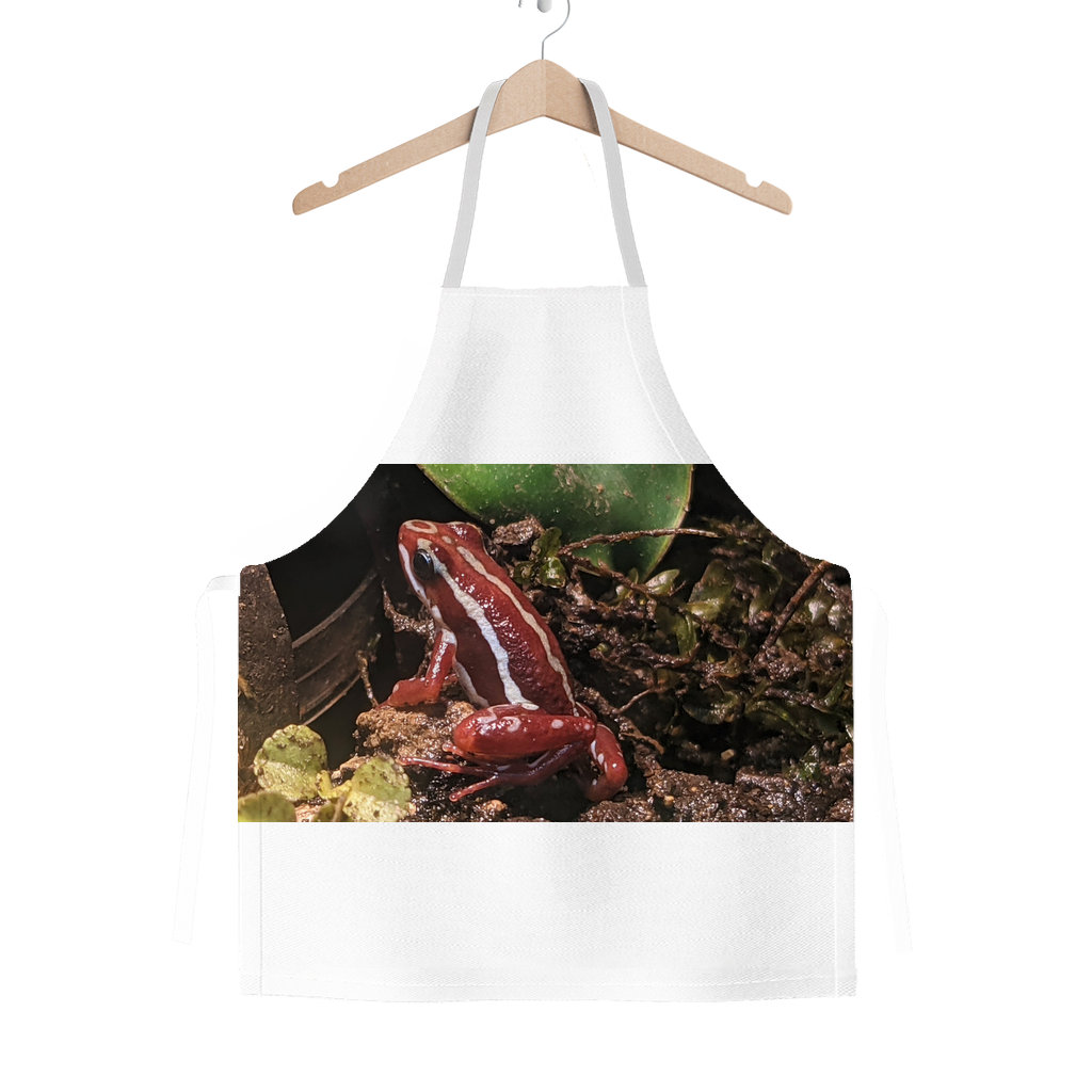 East Urban Home Red Frog Apron | Wayfair