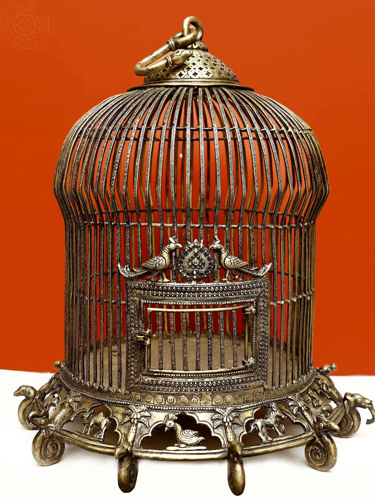 Exotic India Brass Cage | Wayfair