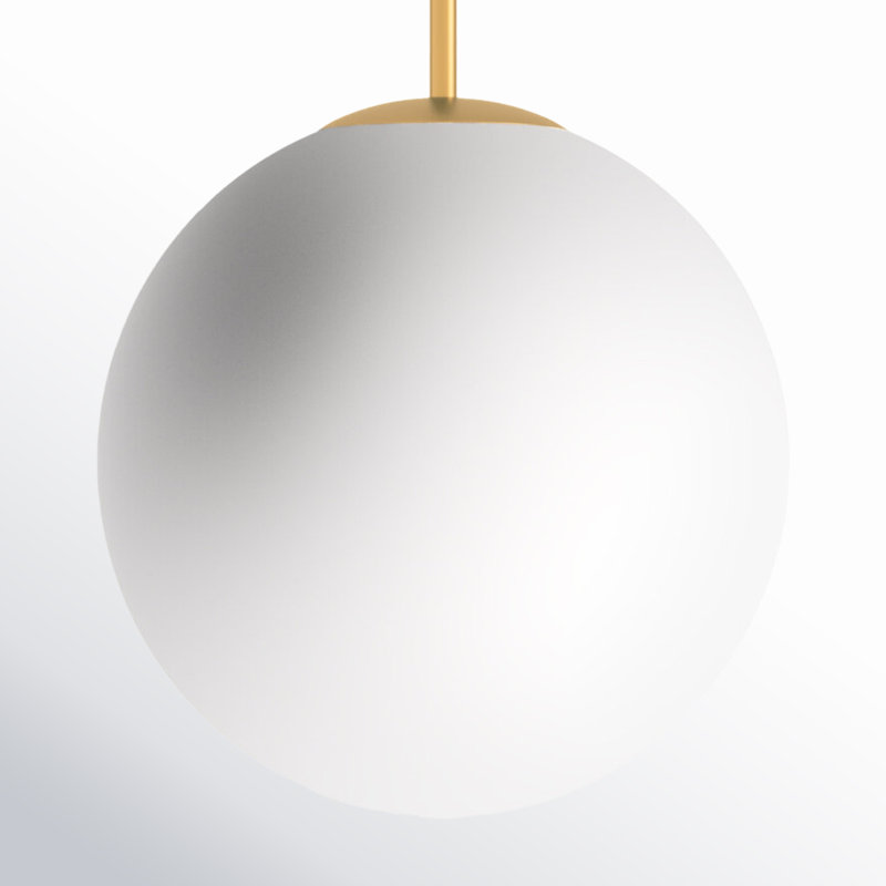 AllModern Drake 1 - Light Single Pendant & Reviews | Wayfair