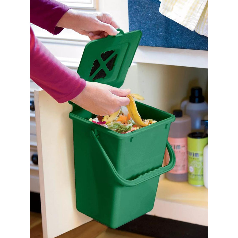 Gardener's Supply Company Odor-Free Compost Pail | Wayfair