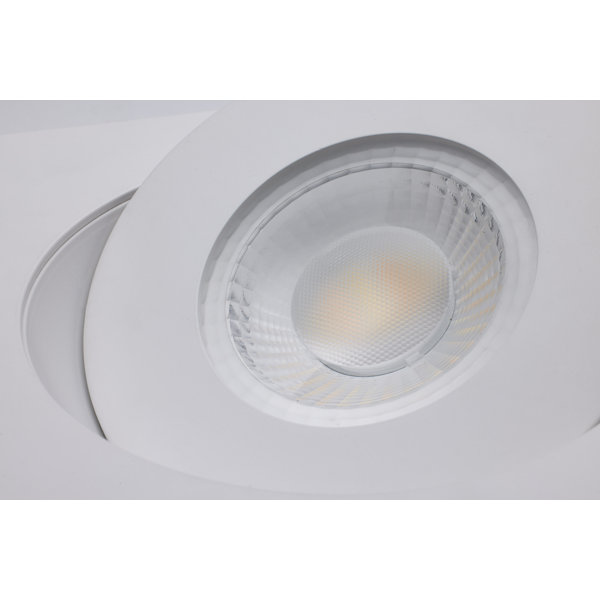 Satco 6'' Selectable Color Temperature Dimmable Air-Tight IC Rated LED ...