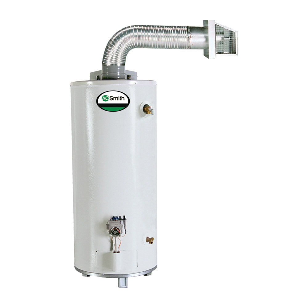 A.O. Smith GDV-50 Water Heater Residential Nat Gas 50 Gal ProMax Direct ...