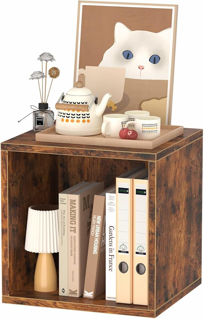 Ophelia & Co. Cube Storage Organizer,Stackable Cubes Shelf,CD Cube ...