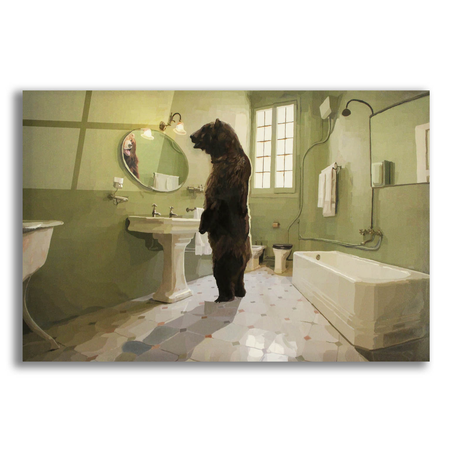 Trinx 'The Houseguest' by Keith Thomson Acrylic Glass Wall Art ...