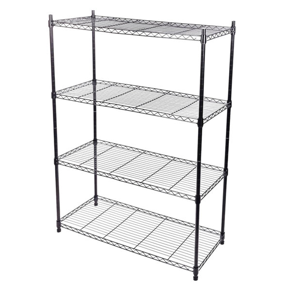 Rebrilliant Nately 35'' W Steel Storage Rack | Wayfair