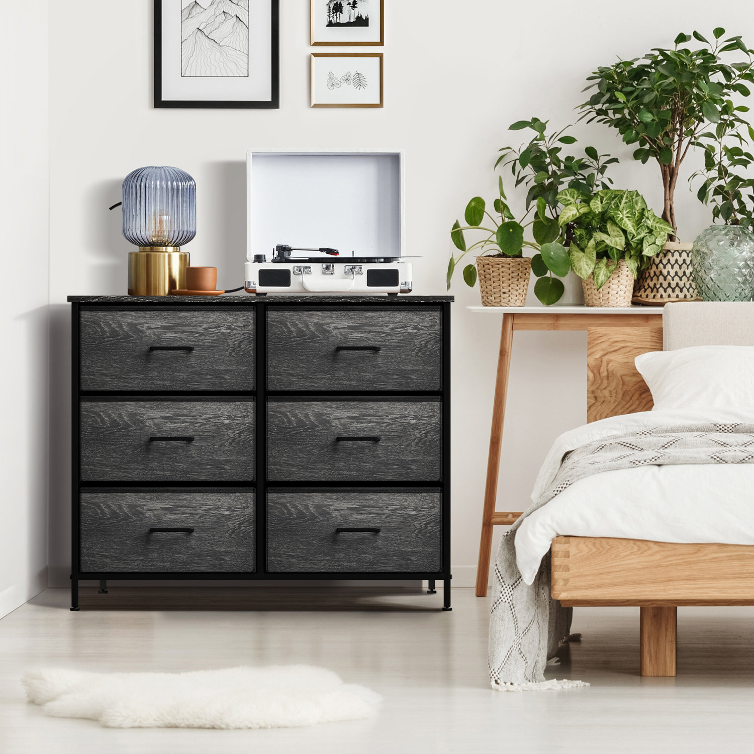 Sorbus Dressers For Bedroom With 6 Drawers, Chest Of Drawers For ...