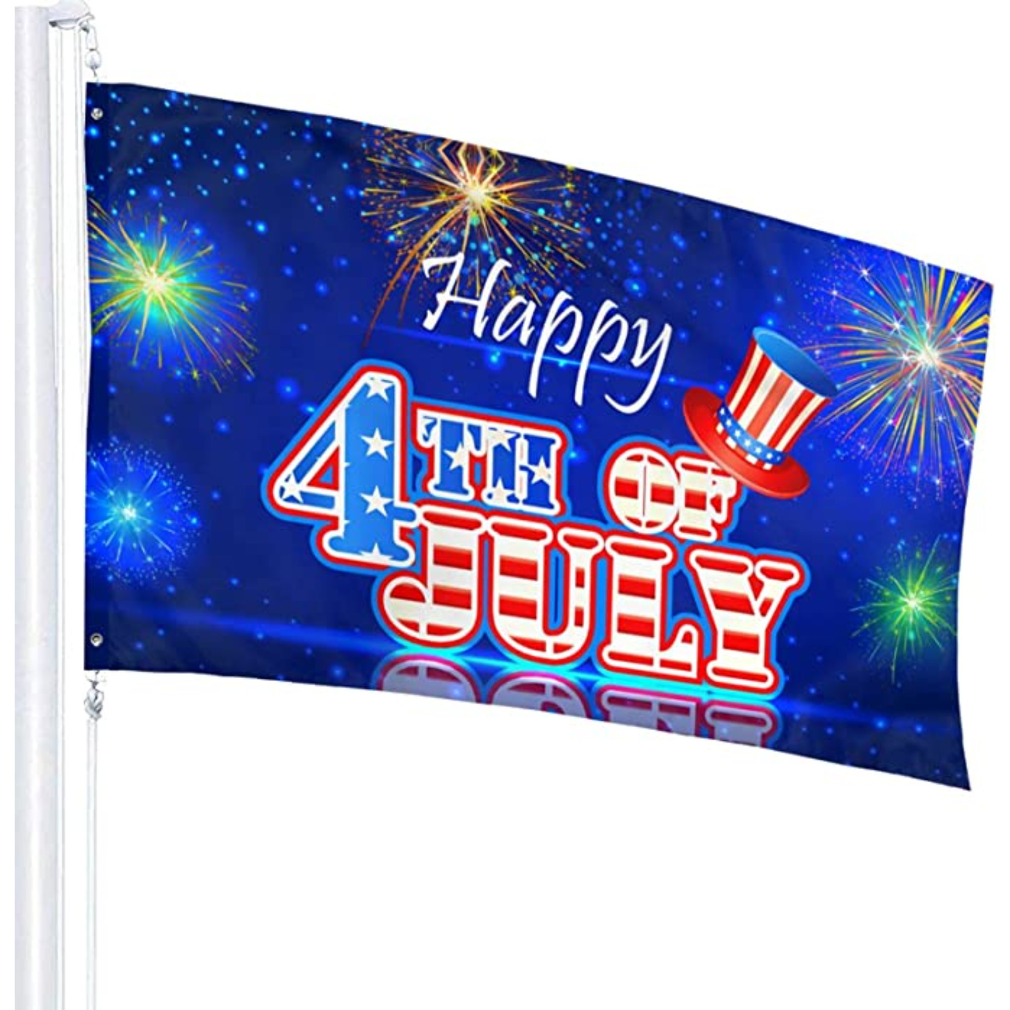 The Holiday Aisle® Gizell 2-Sided Polyester 36 x 60 in. House Flag ...