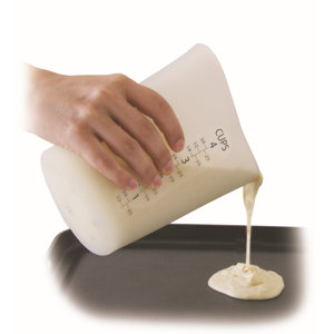 iSi North America Isi Basics Basics Silicone Flexible Measuring Cup, 4 ...