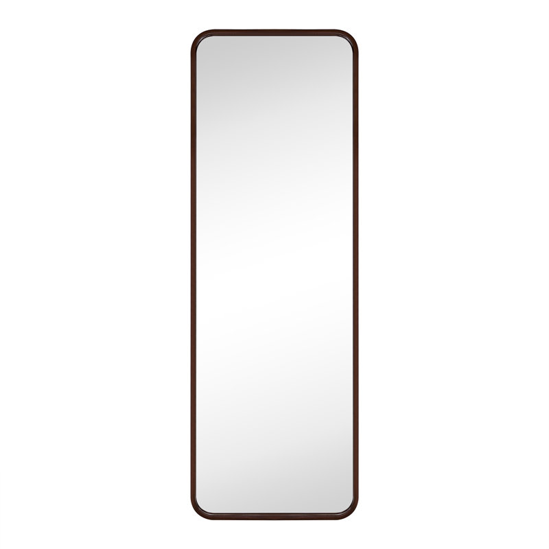 Latitude Run® Itzary Solid Wood Framed Rectangle Wall Mirror | Wayfair