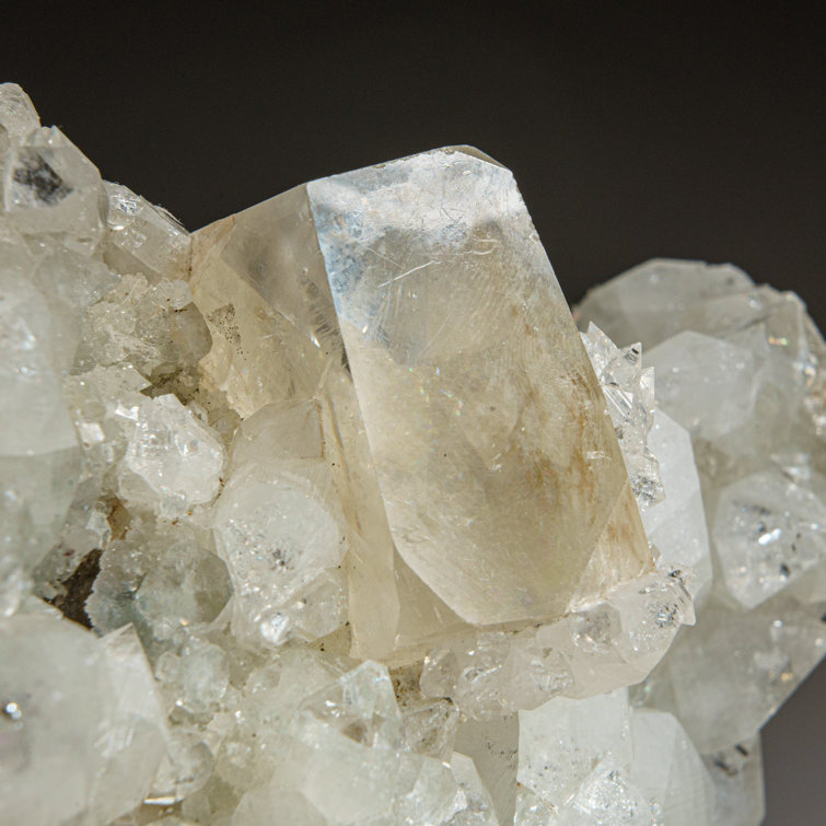 Astro Gallery of Gems Gem Calcite With Apophyllite from Nasik District ...