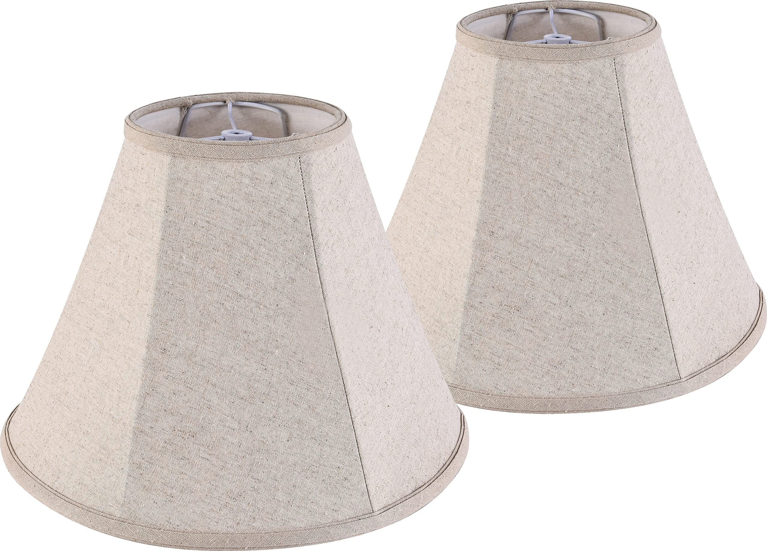 Hokku Designs Lamp Shades Set Of 2 Small- 6" Top X 13" Bottom X 10.6 ...