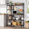 17 Stories 5-tiers Baker's Rack with Hooks for Kitchen & Reviews | Wayfair