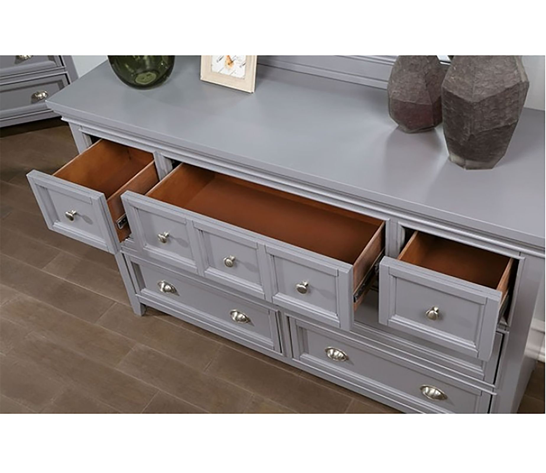 Andrew Home Studio 7 Drawer 56" W Dresser | Wayfair