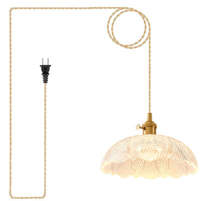 retractable light cord fitting