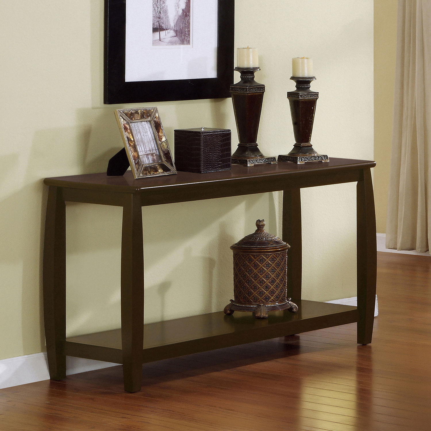 Lark Manor™ Console Table with Bottom Shelf | Wayfair